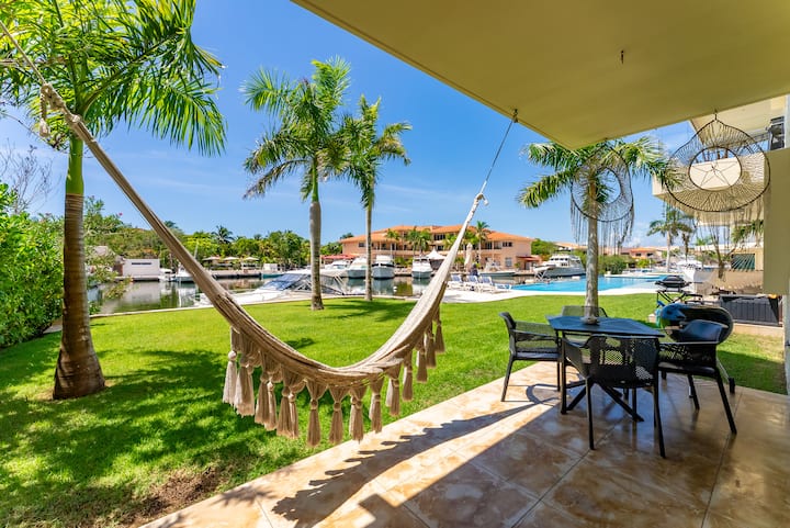 Luxe•marinaview•groundfloor•paddleboard•beach - Puerto Aventuras
