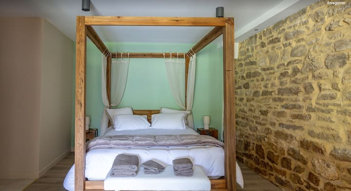 Gîte à La Campagne - Piscine Partagée - 3 éToiles - Bourg-en-Bresse