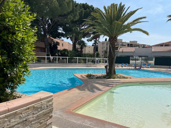 2 Pièces Résidence Piscine.pp - Marineland - Antibes
