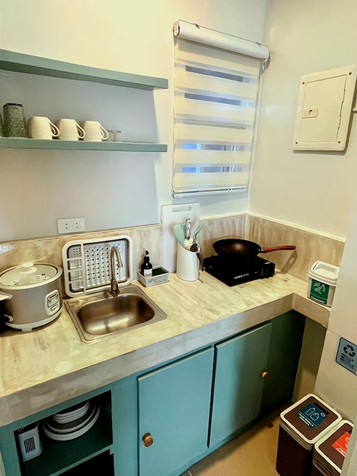 8-10pax Fam. Unit W Kitchen Station 2 Near D'mall - Malay