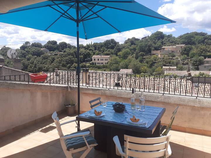 Parc Du Verdon Maison De Charme Et Toit Terrasse - Vinon-sur-Verdon
