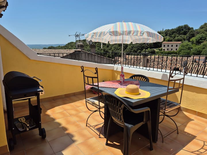 Parc Du Verdon Maison De Charme Avec Toit Terrasse - Vinon-sur-Verdon