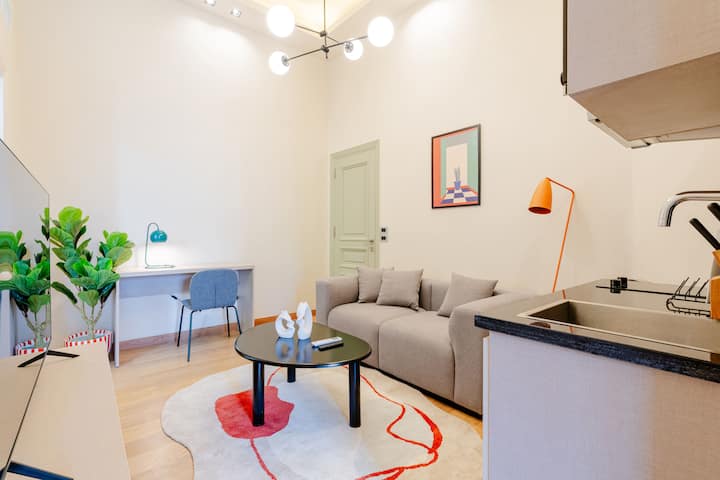 Brassbell L Zamalek L Daoud 2br High Ceiling 26 - El Cairo