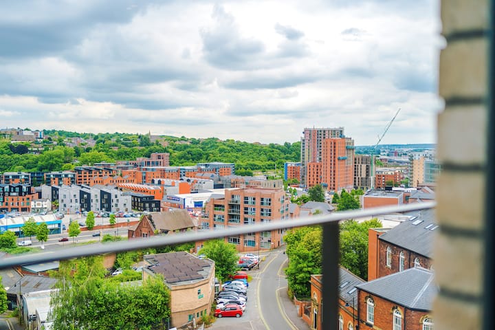 2-bed Apt. Near Kelham Island With City Views - Sheffield