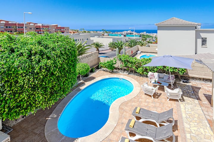 Villa Con Piscina En Madroñal Fañabe, Costa Adeje - Costa Adeje