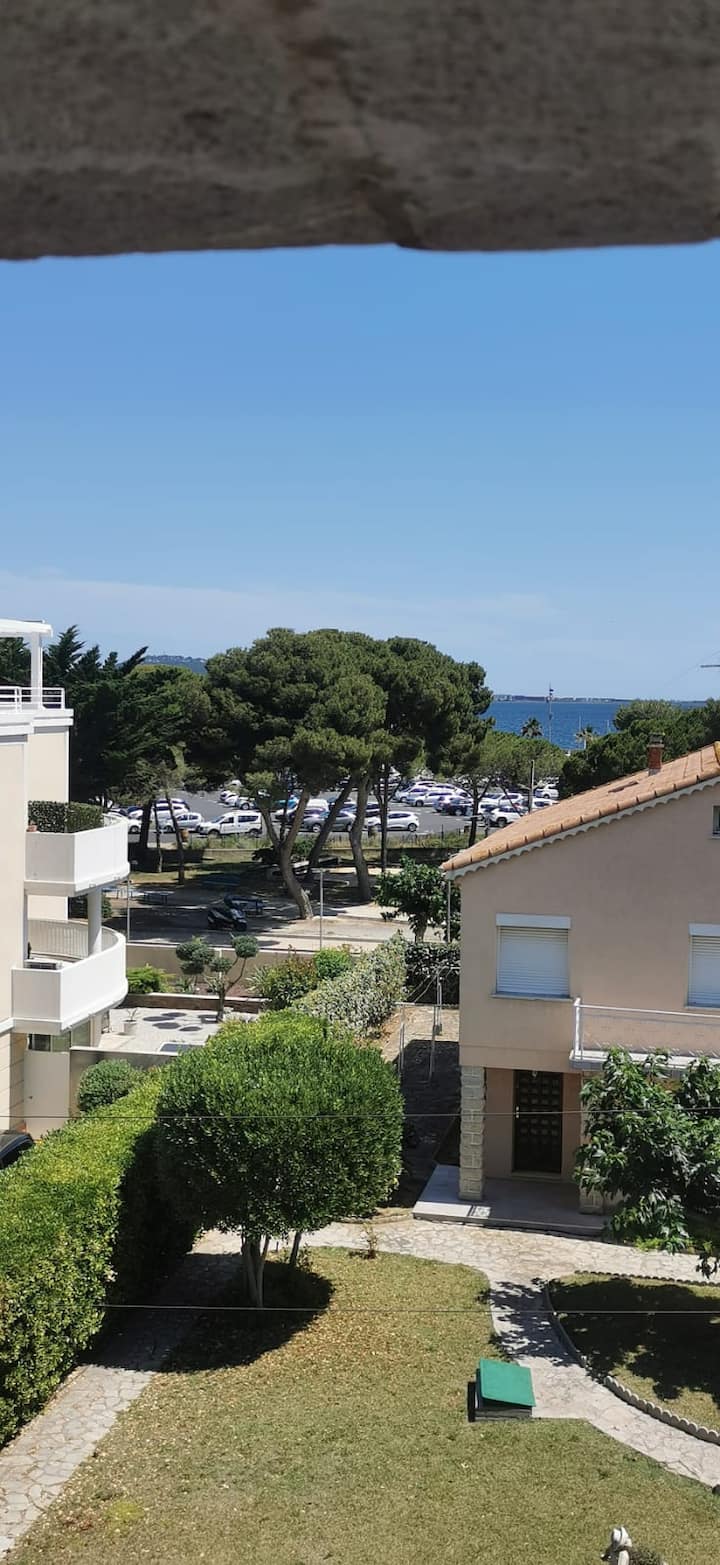 Charmant T2 Avec Vue Sur La Mer - Mèze