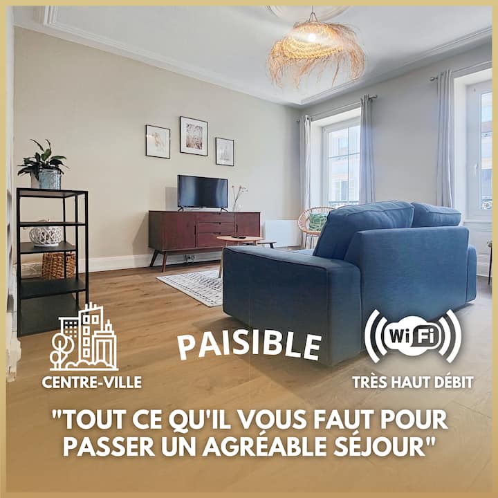 L'haussmannien Moderne | Centre-ville | Elégant - Wittenheim