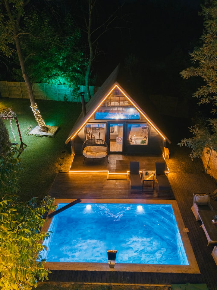 Lakers Bungalov 4 (ıSıtmasız) Havuzlu Jakuzili - Sapanca