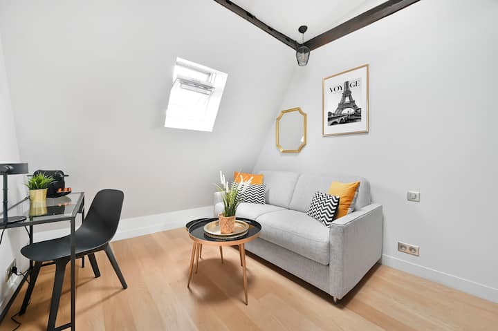 Studio Central Avec Vue – Saint-lazare / Monceau - Paris