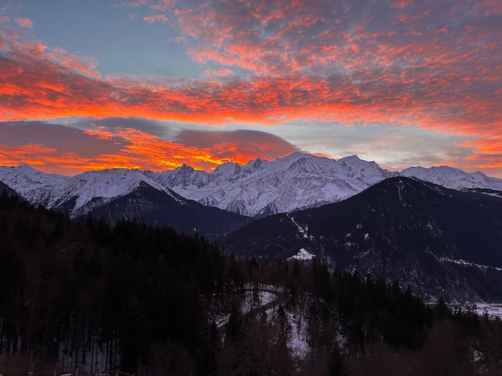 Mont Blanc View On A 40m2 Terrace - Passy