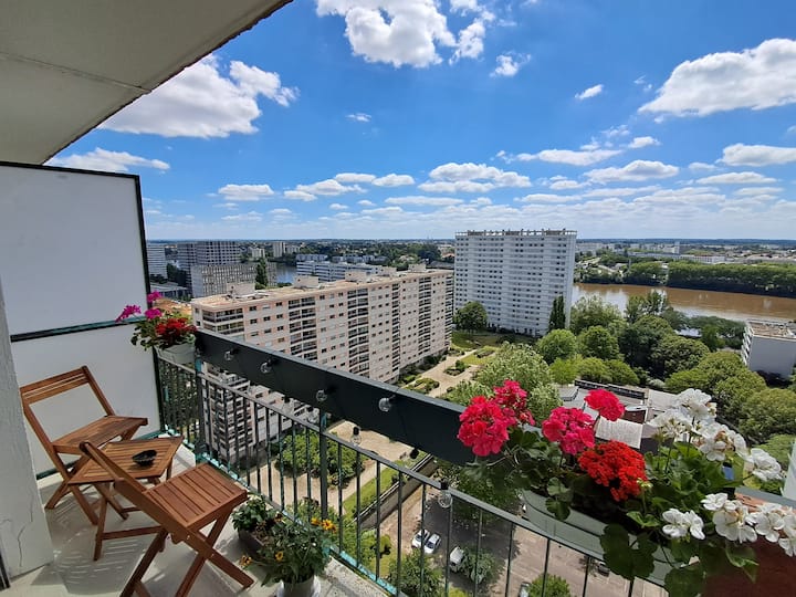 T3 Proche Centre-ville, Vue Sur Nantes - Nantes
