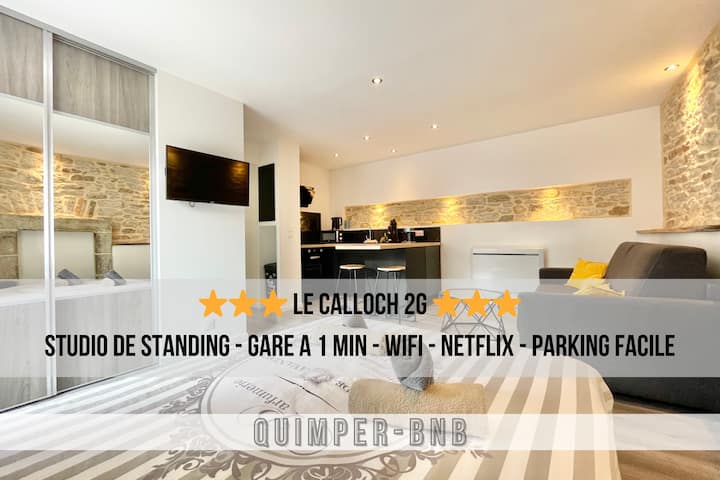 Le Calloch 2g - Studio 4 ÉToiles - Quartier Gare - Quimper