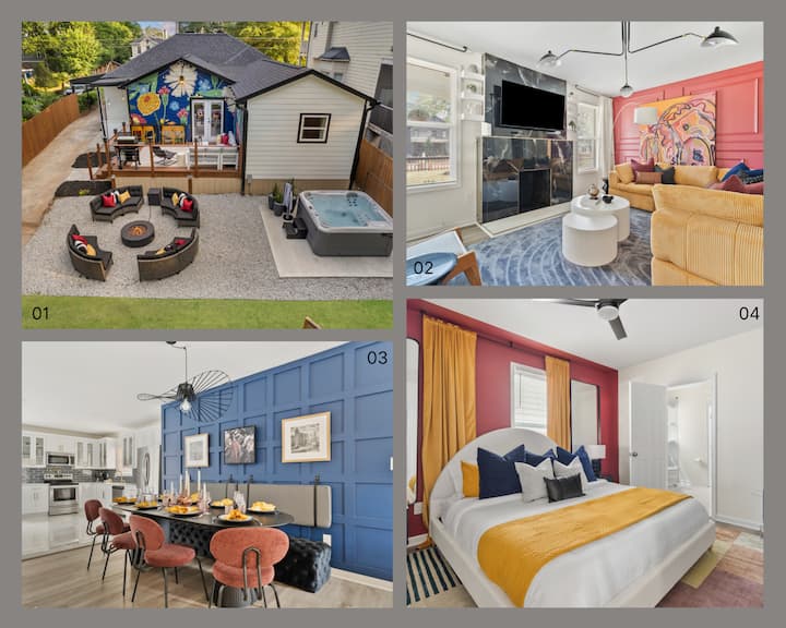 Atl Soul Bnb, Hot Tub, Fire Pit - Atlanta, GA