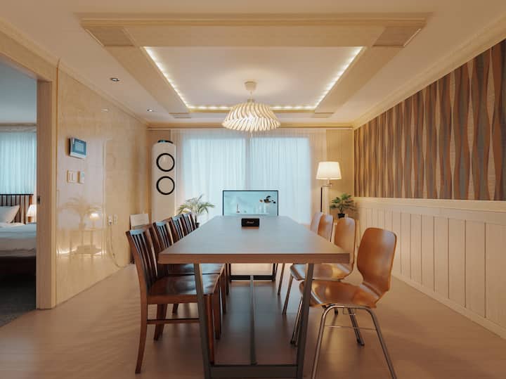 [New] 3 Room 5 Bed 2 Bath/hongdae*gangnam 18 Min - Seoul