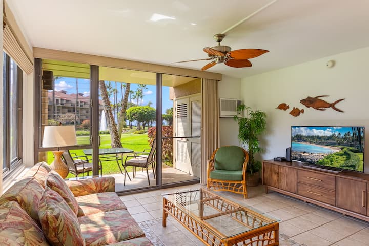 Kamaole Sands 1-102-ocean Views-ground Floor-ac - Wailea, HI