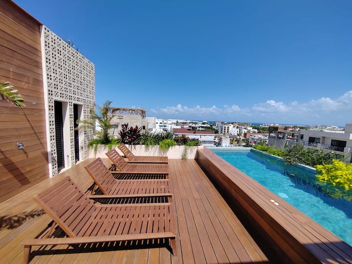 Spectacular & Elegant Centrally Apartment/pool - Playa del Carmen
