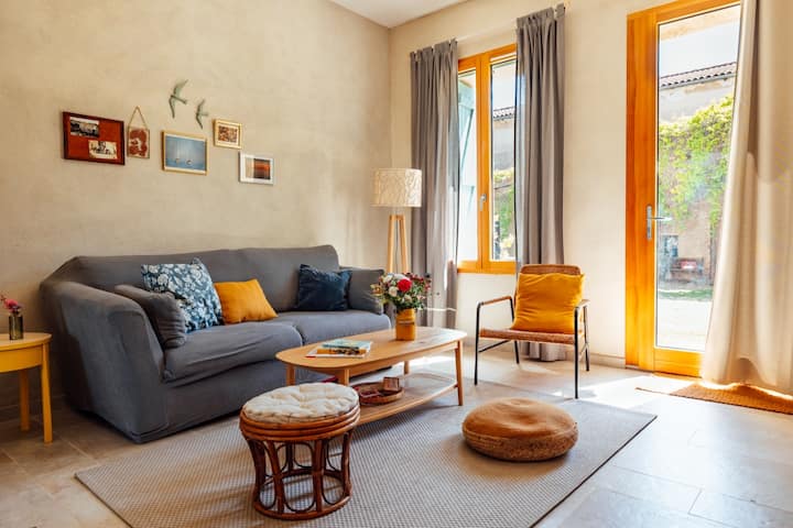 Grand Gîte Familial Au Milieu Des Vignes - 8 Pers - Frontignan