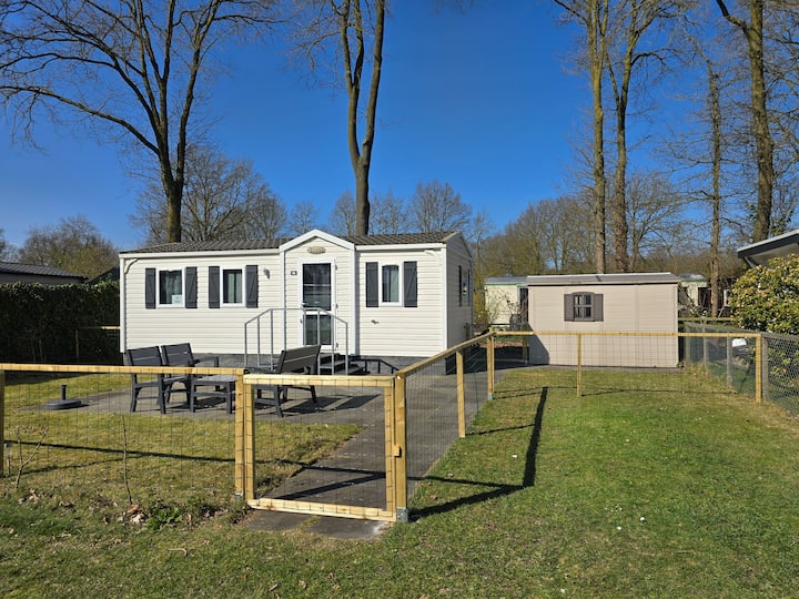 "Tiny Cottage" 5* Camping Natur Pool Familie Hund - Netherlands