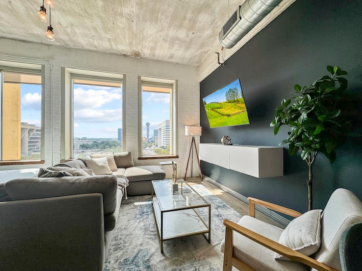 Luxury 1bd | Dt Dallas | Sleeps 4 | Free Parking - Cedar Crest - Dallas