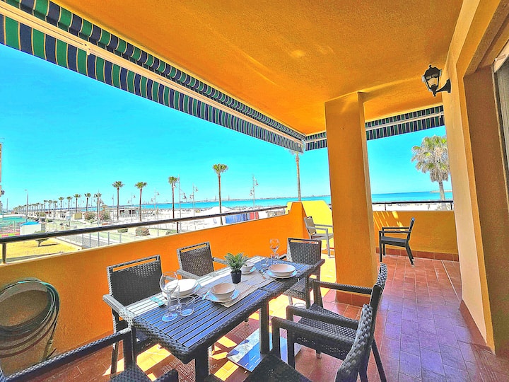 Beachfront Duplex 1° Línea & Terraces Oceanfront - Cádiz