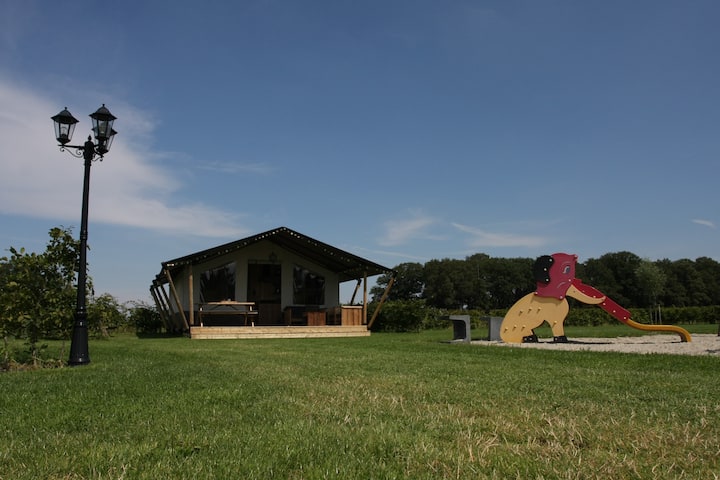 Boederijcamping Het Katreel - Tente Safari 6p - Haaksbergen