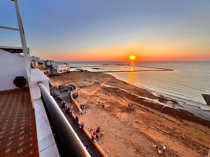 La Terraza Del Paraiso. Chipiona Primerísima Linea - Chipiona