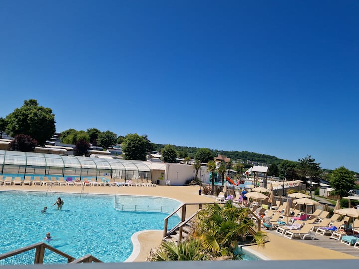 Houlgate Mobilhome,3ch,camp 5* Piscines,club Enf - Auberville