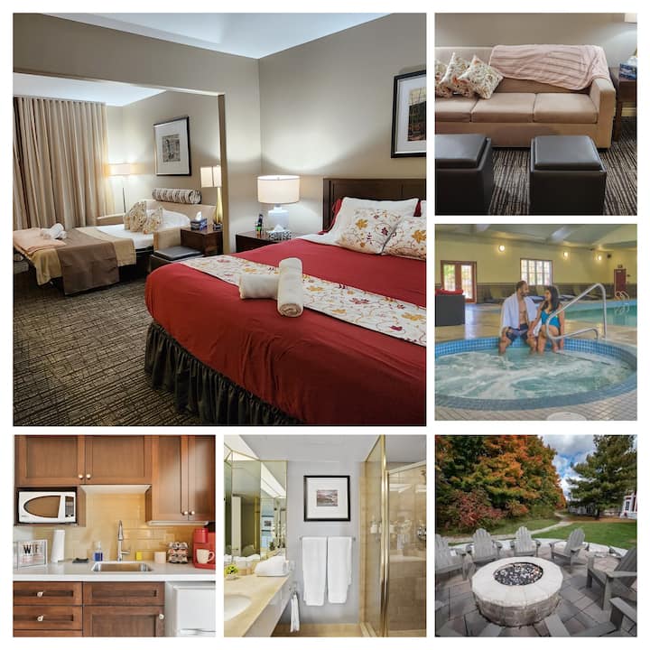 Cozy Nook Studio | King & Queen | Pool-hot Tub-pet - Horseshoe Valley