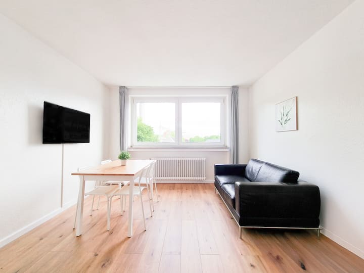 Raj Living - 2 Rooms - Balcony - 15 Min Messe Dus - Düsseldorf
