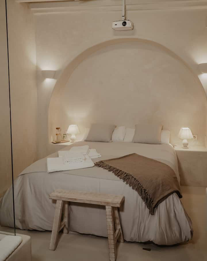 Hab. Doble Cama Grande / Casa Entrearcos Boutique - Vejer de la Frontera