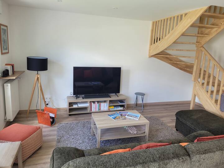 Marguerite-parking, Wifi, Draps, Quartier Paisible - Plage de Locmariaquer