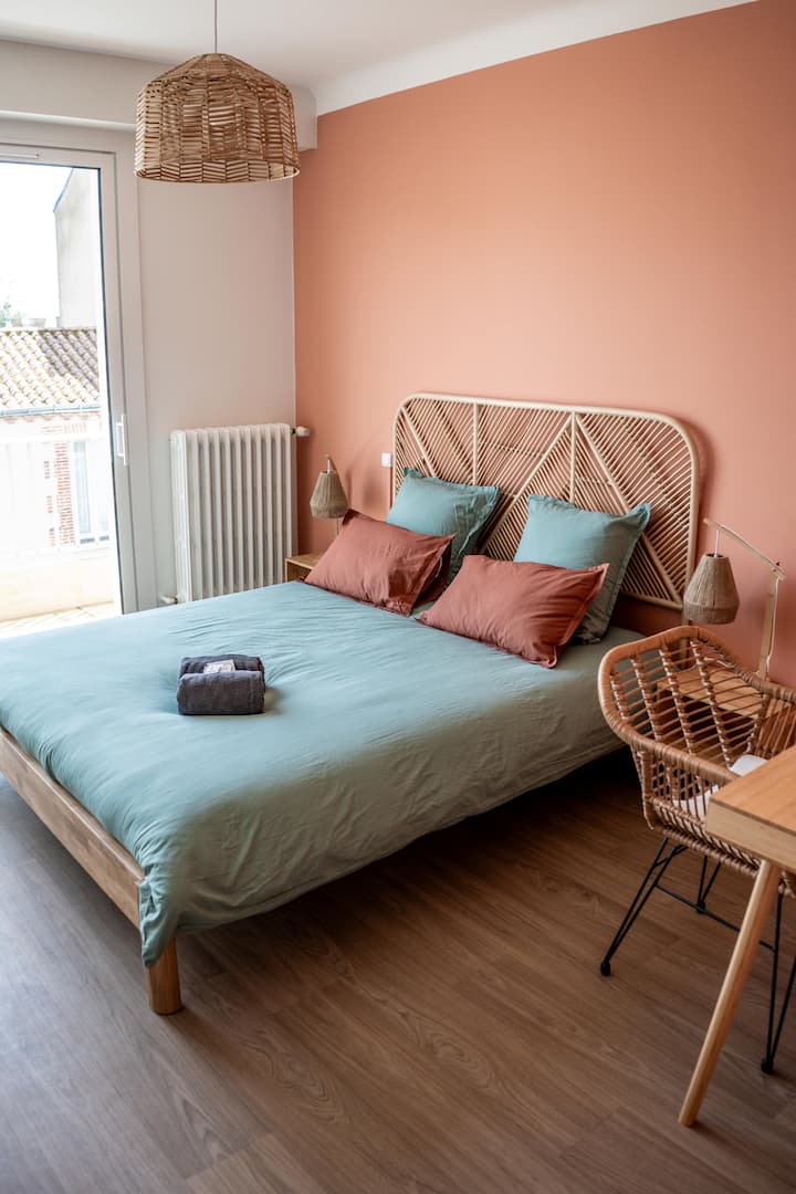 La Canopée - Chambre Séquoia - La Roche-sur-Yon
