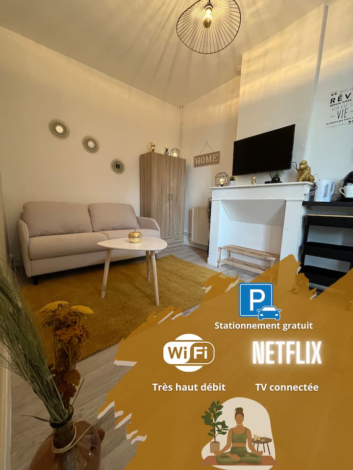 Gîte Le Nid Douillet 18m² 2 Personnes - Douai