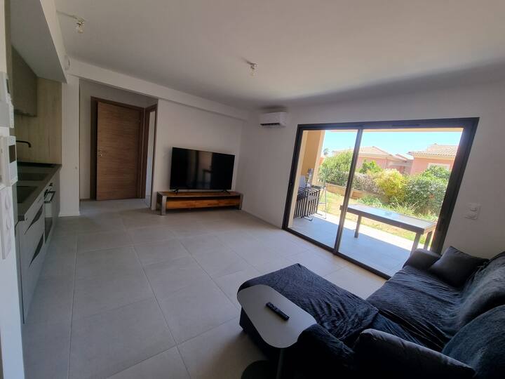 T3 Avec Jardin à Côté De La Mer - Plage de Santa-Lucia-di-Moriani
