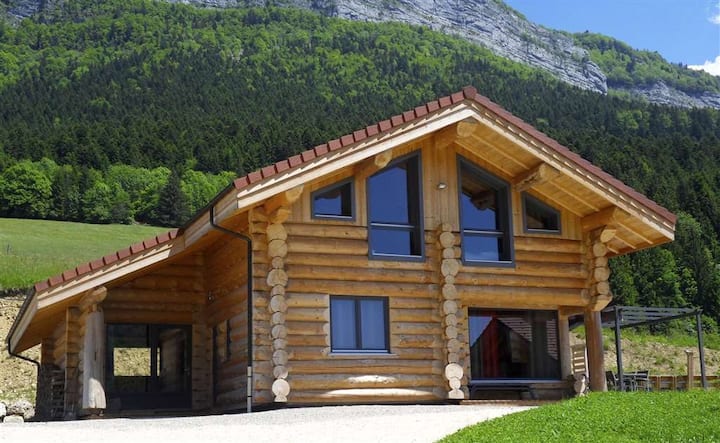 Spacieux Chalet En Rondins - Autrans
