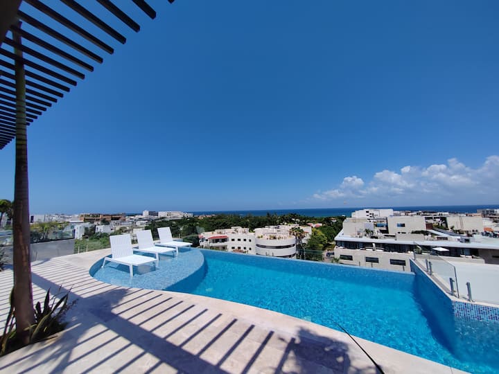 Amazing Studio In A Wonderful Location/pool/gym - Playa del Carmen