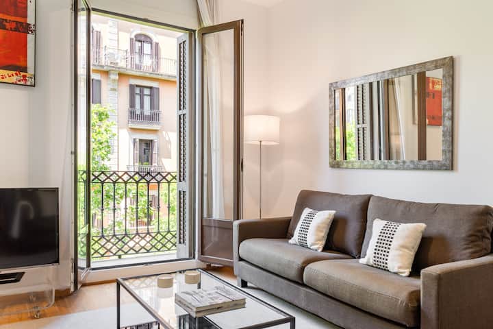 Elegant Apartment With Balcony | Rambla Catalunya - Barcelone