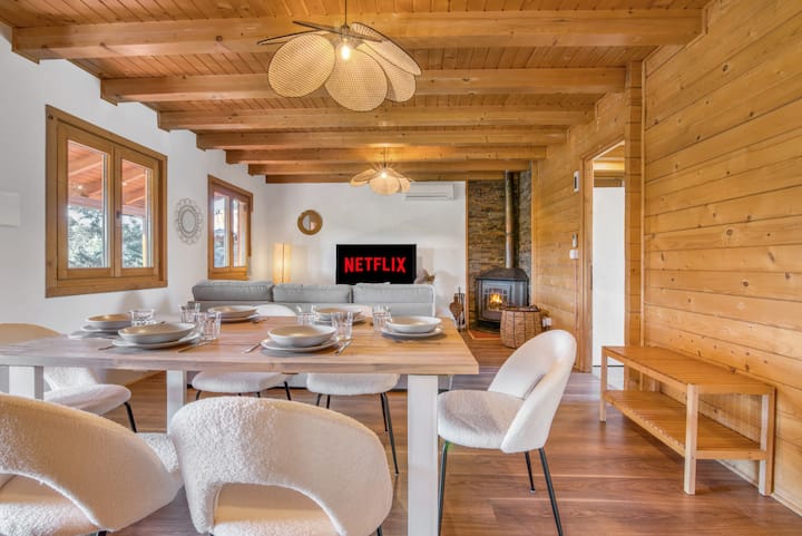 Cozy Cabin W/fireplace In Madrid Pool & Nature - Torrelodones