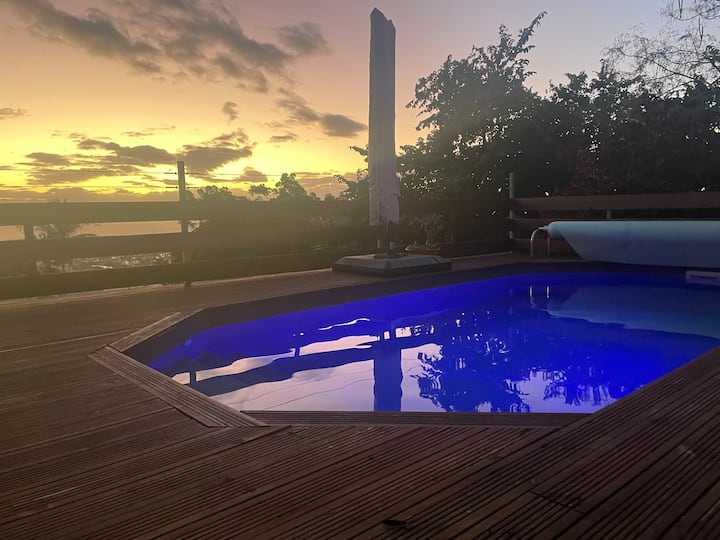 Villa Vue Mer, Piscine Chauffée - Réunion