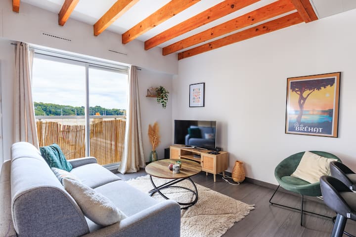 Duplex Vue Estuaire Au Cœur Du Port De Lézardrieux - Paimpol