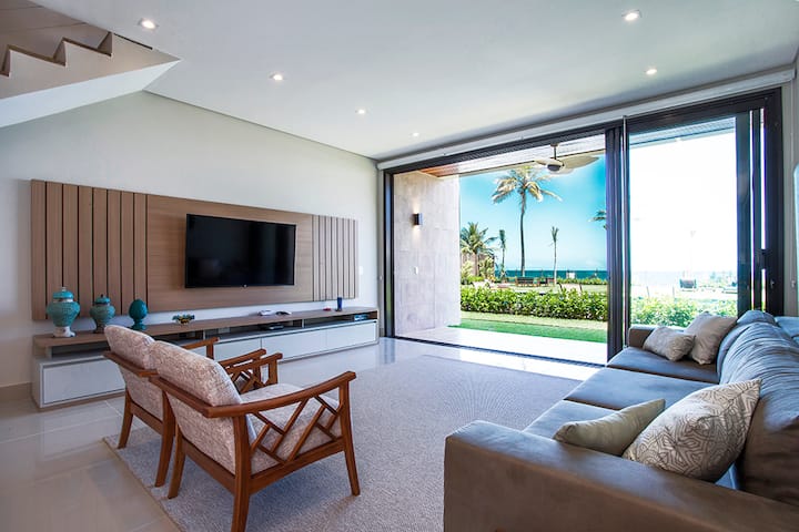 Marina Del Sol - Super Luxo Vista Mar Com 3 Suítes - São Sebastião