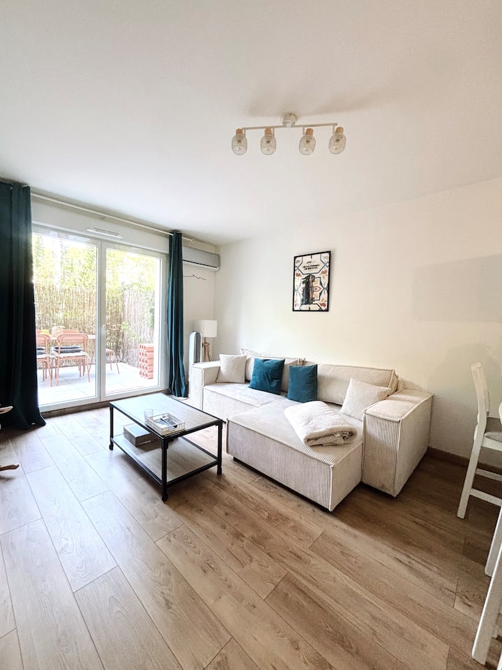 T3 Avec Terrasse & Jardin, Proche Calanques Plages - Calanques de Marseille