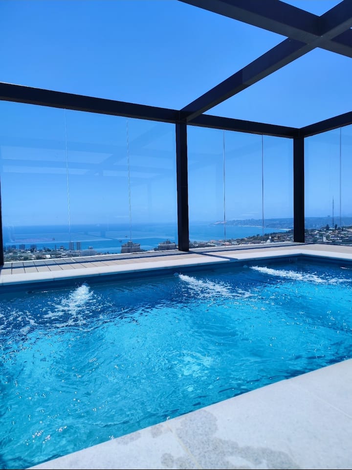 514, Amplio Depa Con Terraza Y Vista Al Mar - Valparaíso