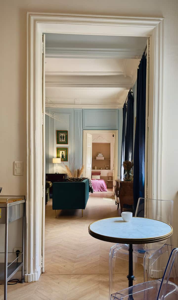 ÉLégant 80m² Privatif, Xviiie, Centre Ville, Calme - Aude