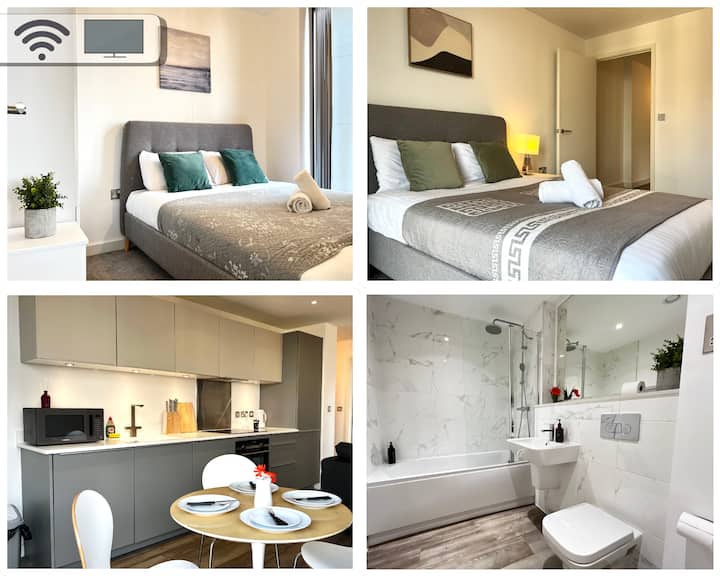 Full Kitchen|netflix|self Check-in|w/d|smart Tv - Birmingham