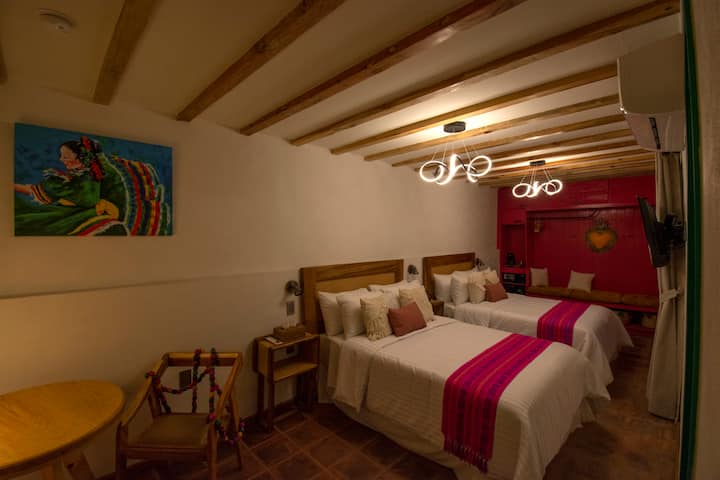 Habitación Doble En Hotel Boutique - Querétaro