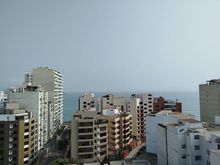 Estreno Dpto Amplio A 2 Cuadras  Larcomar Green - Lima