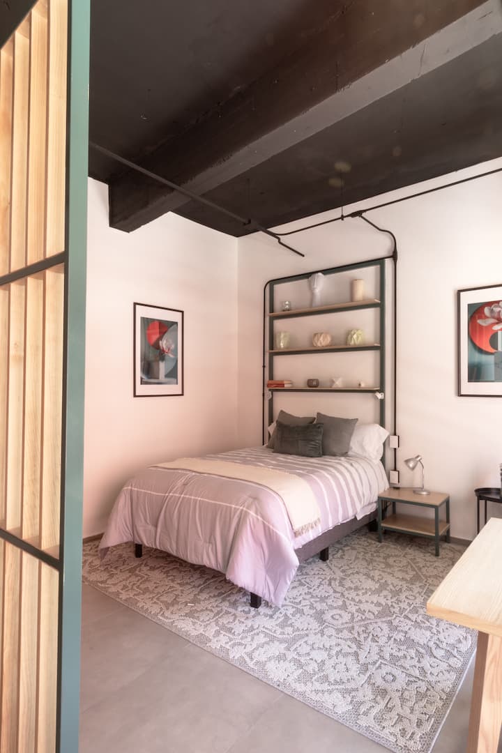 Cozy Loft In Tabacalera "La Escalera" - Ciudad de México