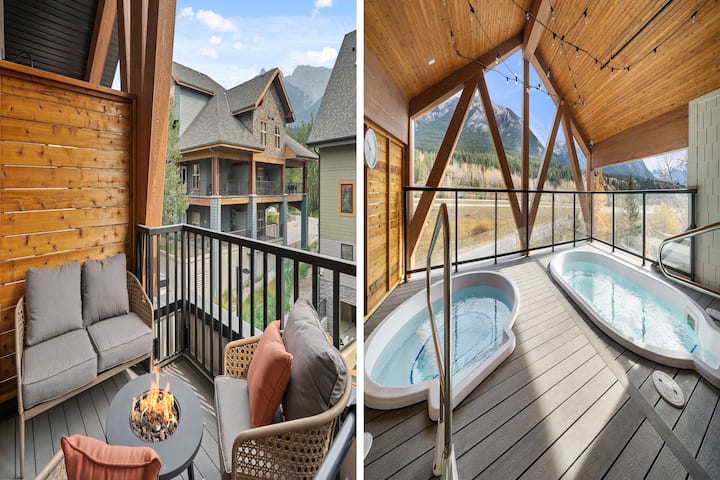 Mountain Views | 15min Drive To Banff | Fire Table - Canmore
