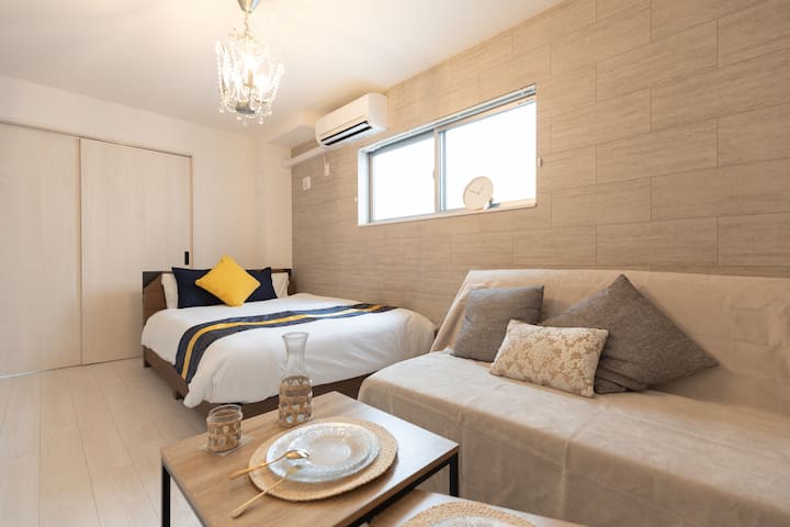 南海天下茶屋駅徒歩7分　心斎橋へも便利 303　関西空港～なんば直結　地下鉄花園町駅徒歩3分 - Osaka, Japan